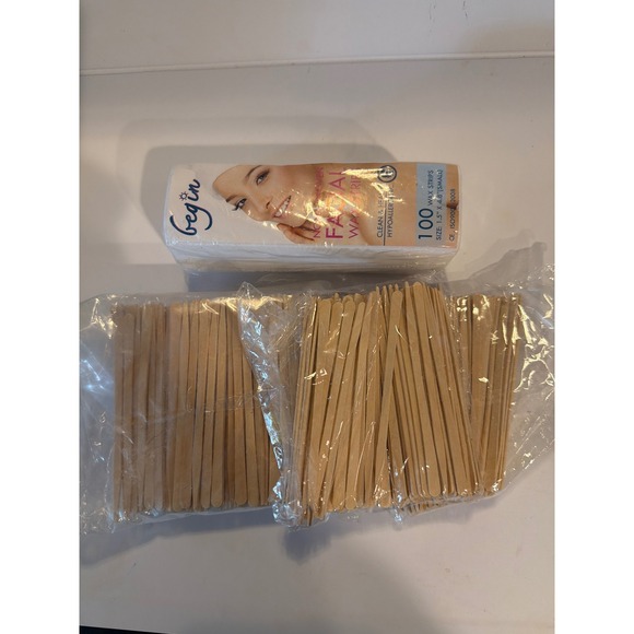 Begin | Bath & Body | Begin 0 Facial Wax Strips And Wooden Applicator ...